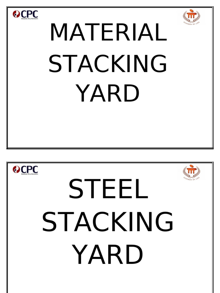 Stacking Yard Print | PDF