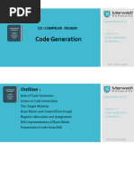 Code Generation in Compiler Design | PDF | Compiler | Program Optimization