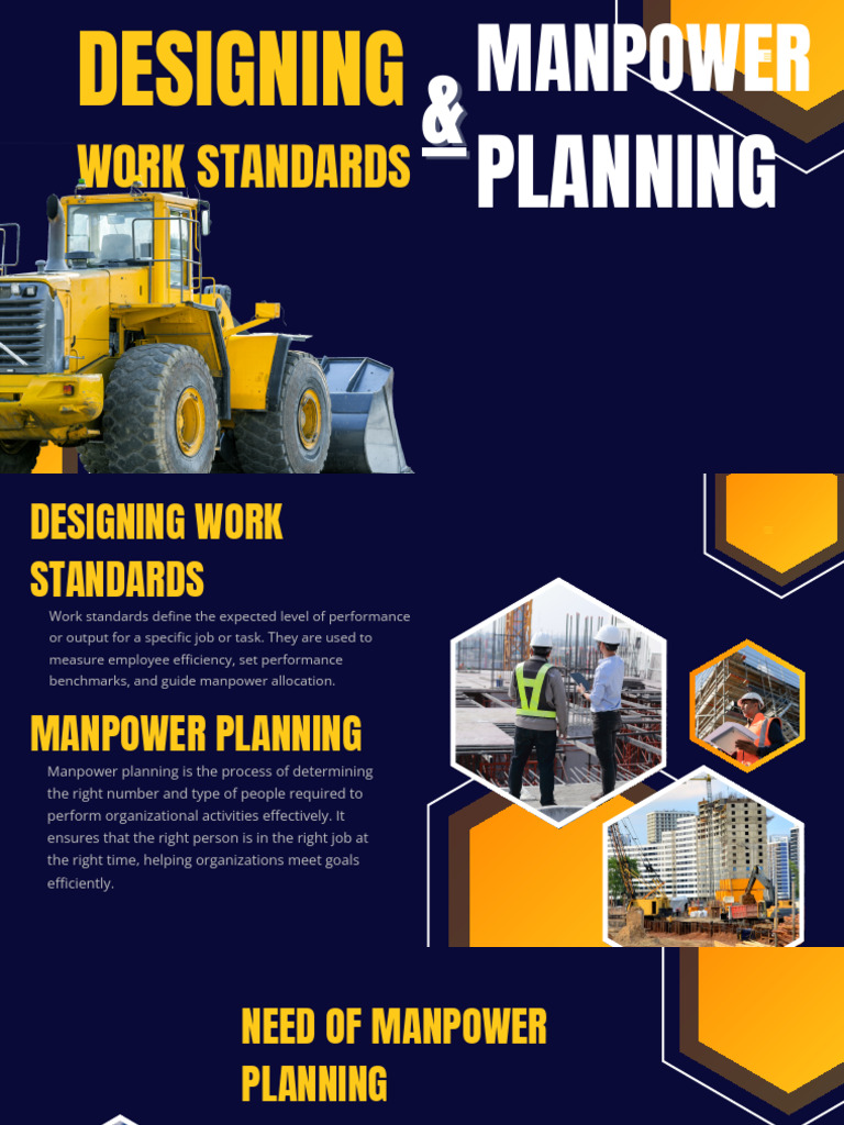Designing Work Standards and Manpower Planning | PDF | Human Resources ...