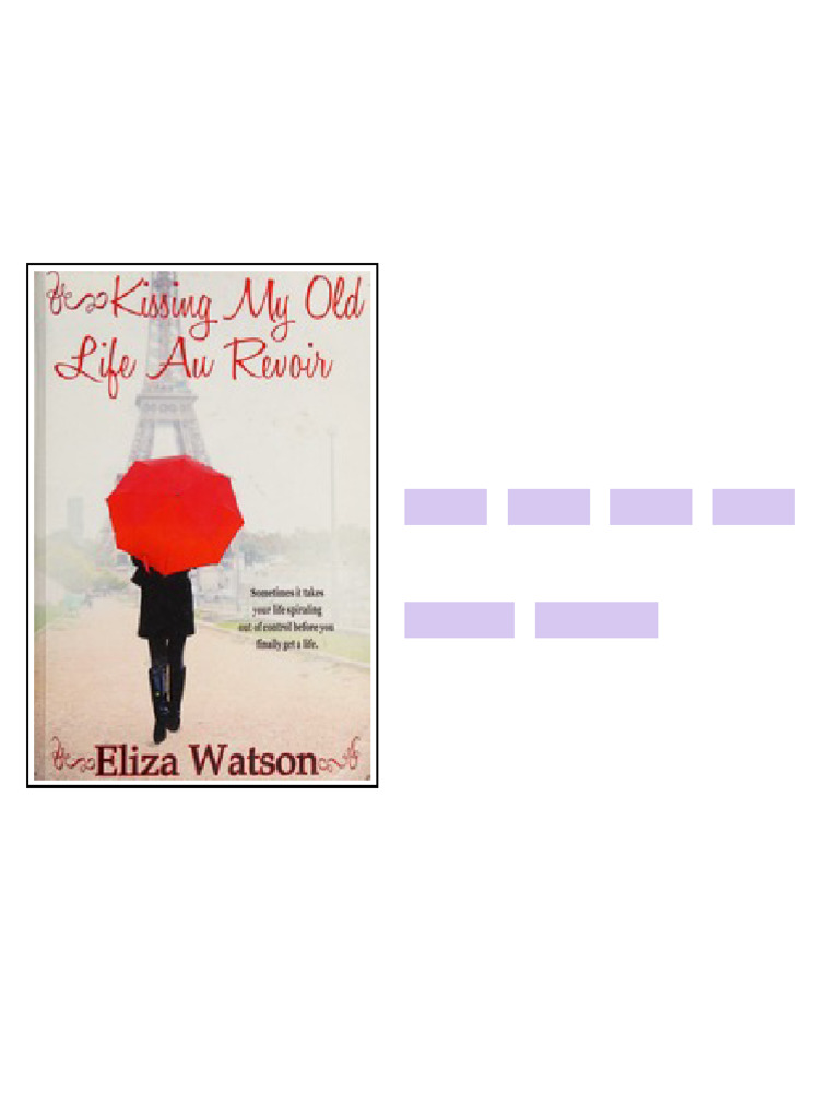 Kissing My Old Life Au Revoir Ebook Improved Chapter Edition | PDF
