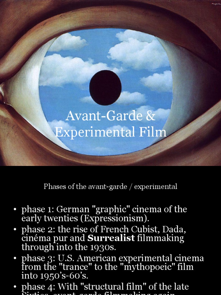 Avant Garde Film | PDF | Avant Garde | Aesthetics