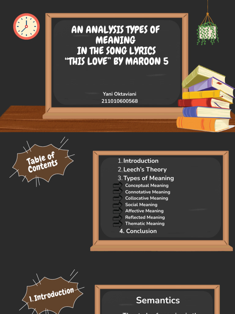 Uas Semantics | PDF | Semantics | Broken Heart