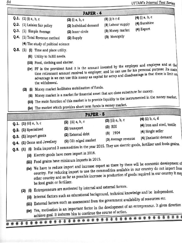 Topper Notes | PDF