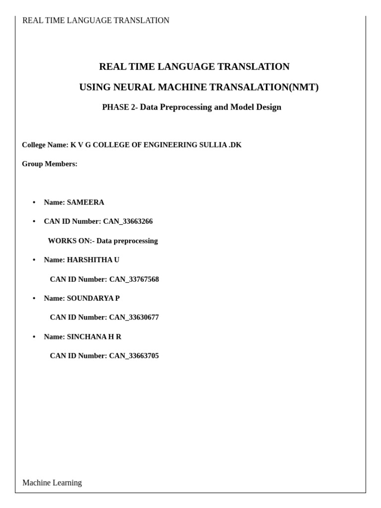 phase2 | PDF | Machine Learning | Applied Mathematics