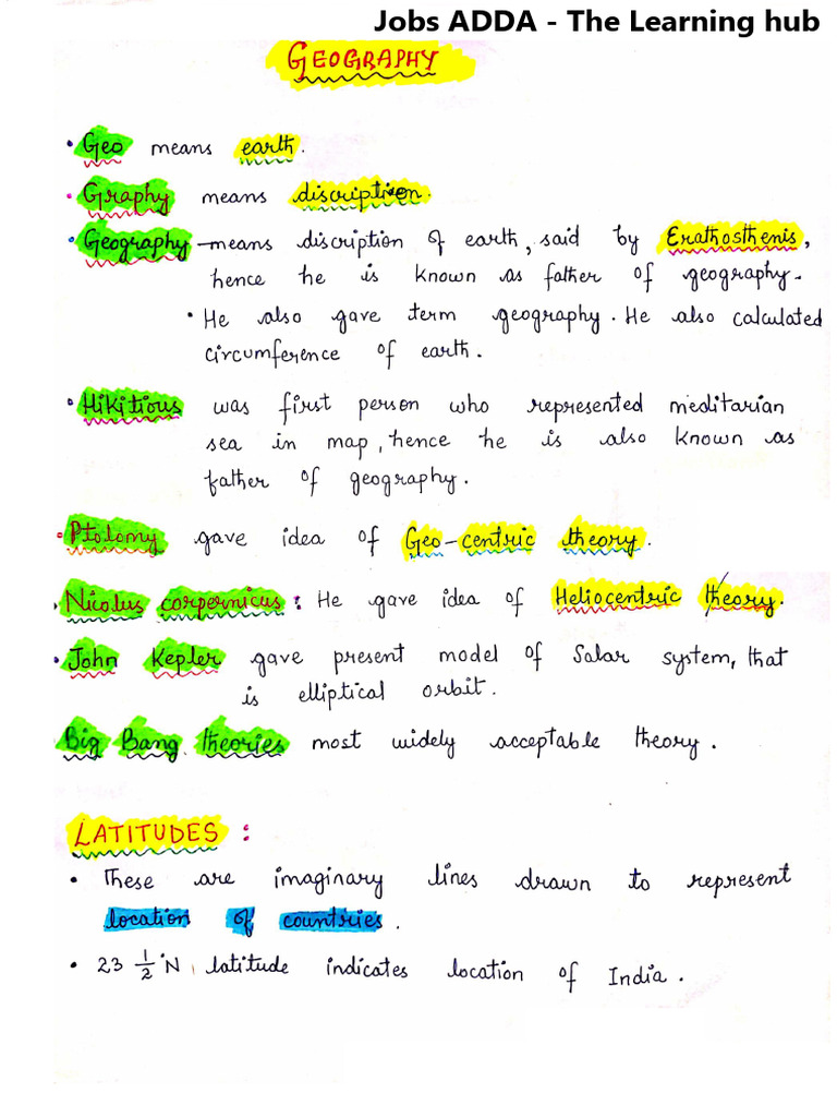 Complete Geography | PDF