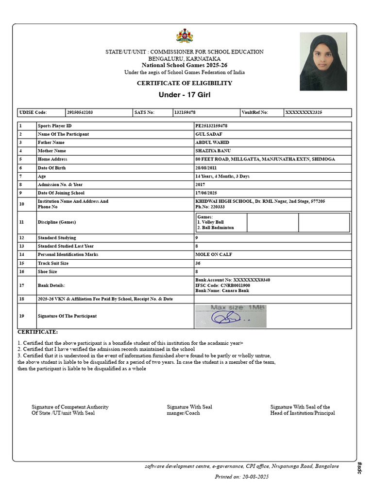 GUL SADAF | PDF | Government And Personhood | Access Control