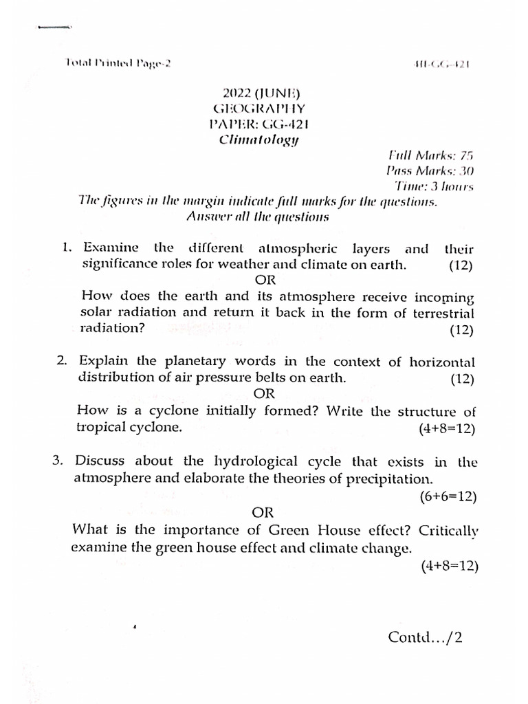PYQ for 2sem MA | PDF