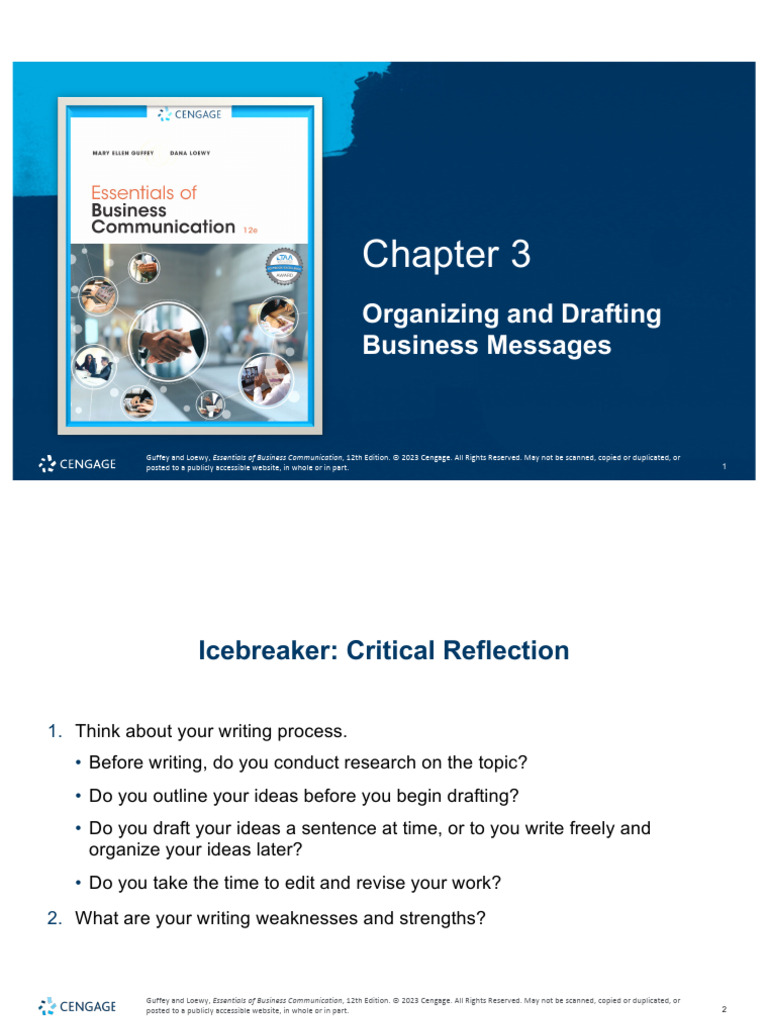 Guffey and Loewy_EBC_12e_PPT_ch3_Final | PDF | Grammar | Language Mechanics