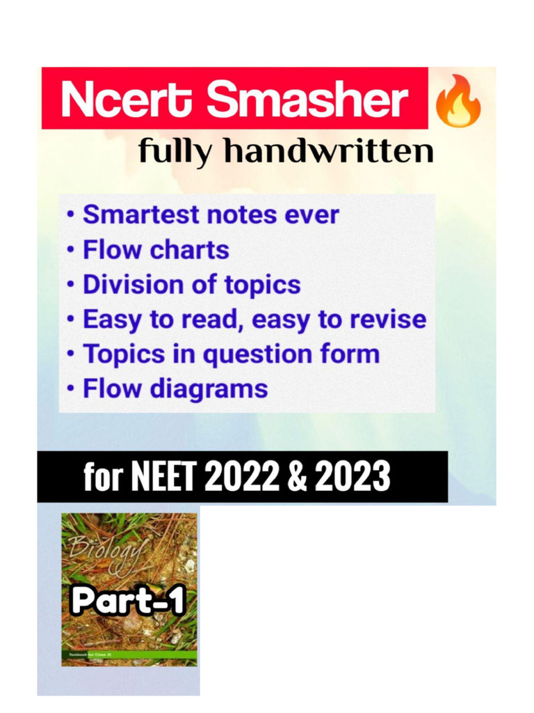 NCERT Smasher Part 1 | PDF