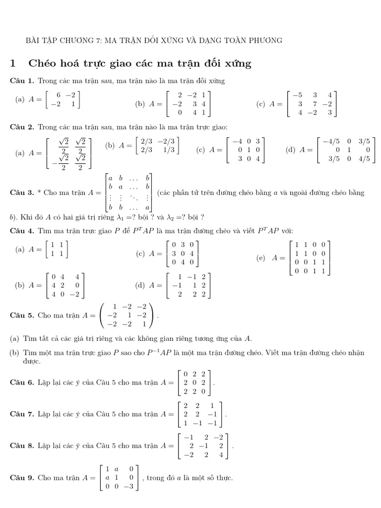 Chapter7 Exercises | PDF
