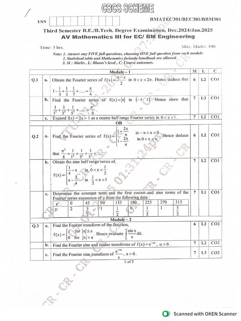 Math Paper Pyq | PDF | Mathematical Analysis | Mathematics
