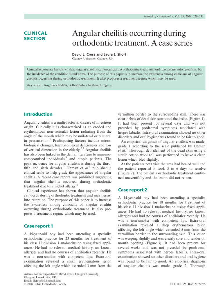 MOrth | PDF | Orthodontics | Dentures