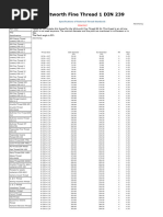 British Standard Whitworth Thread Chart | PDF | Cutting Tools ...