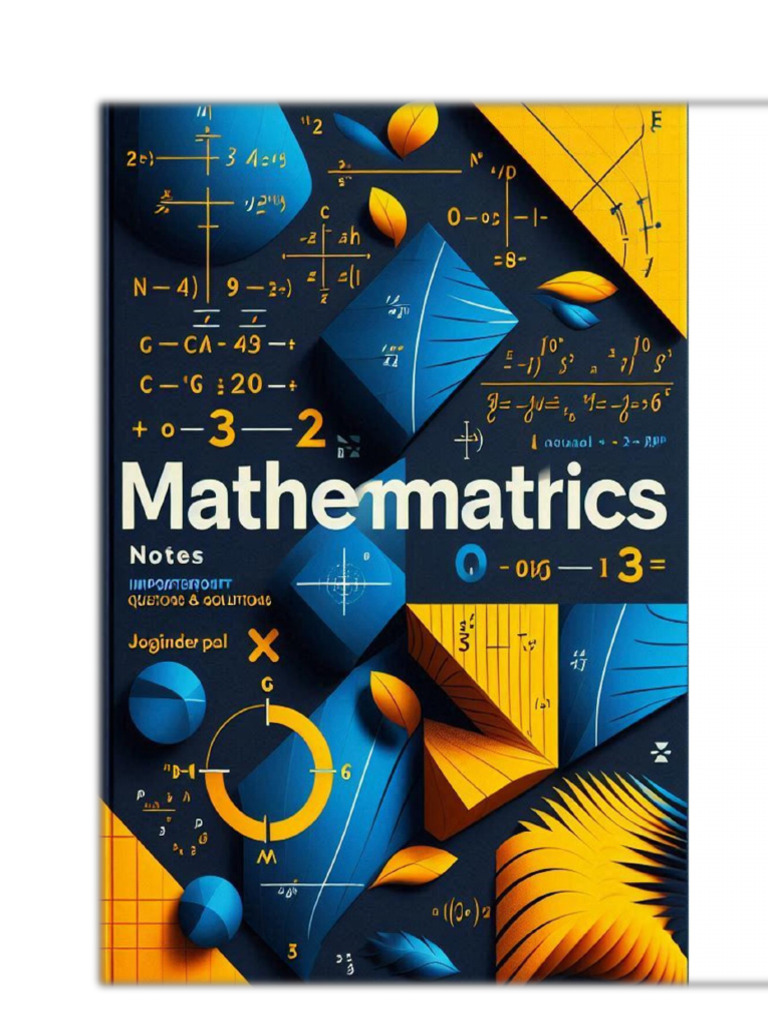Maths | PDF