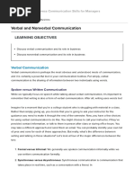 The 3 Vs of Communication Explained | PDF