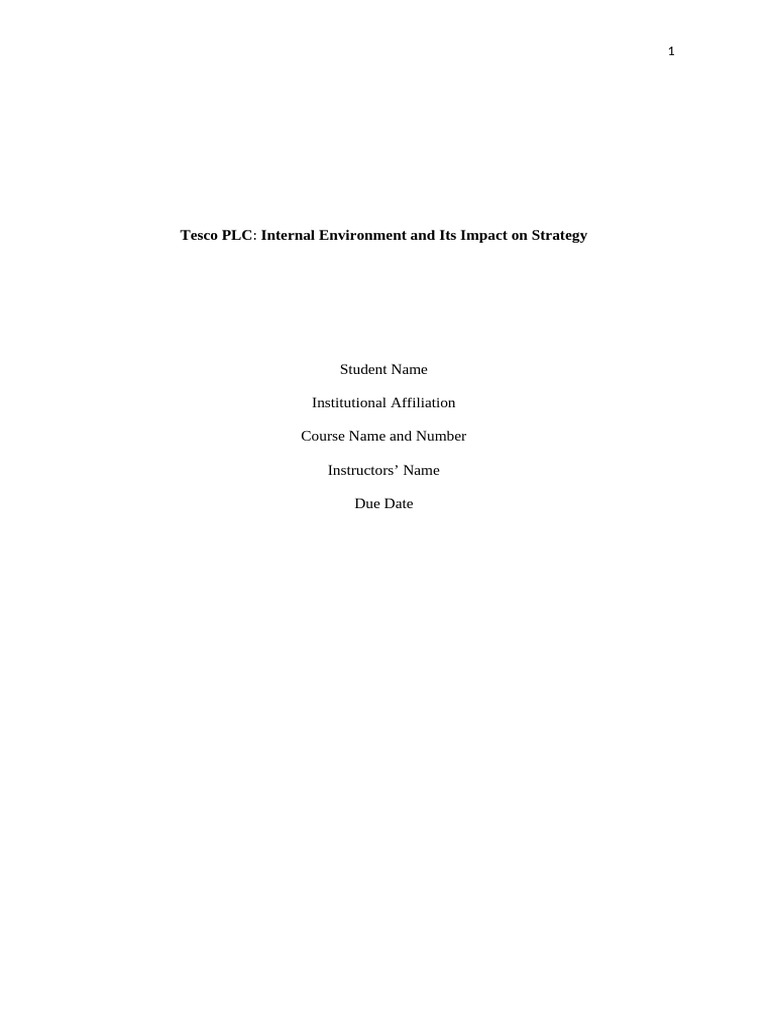 Business Strategy Report | PDF | Strategic Management | Logistics