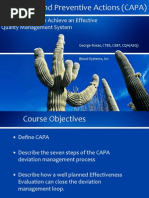 CAPA Form Example | Quality Assurance | Production And Manufacturing