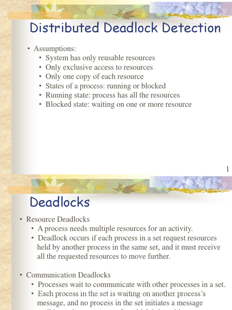 Deadlock | PDF | Distributed Computing | Process (Computing)