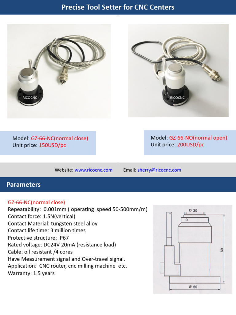 High Precision Auto Tool Setter | PDF