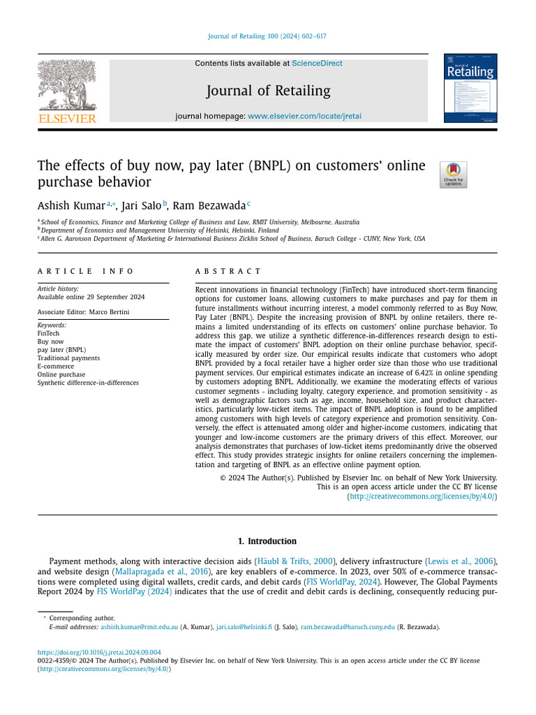 The-effects-of-buy-now--pay-later--BNPL--on-customers--o_2024_Journal ...