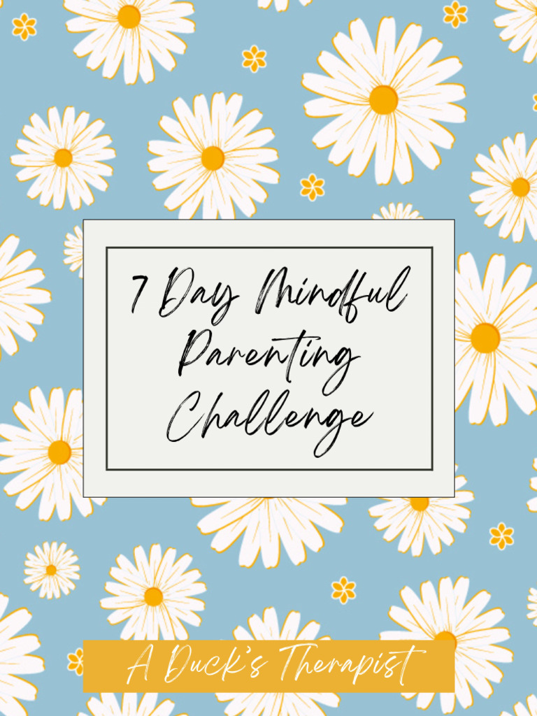 7 Day Mindfulness Challenge | PDF