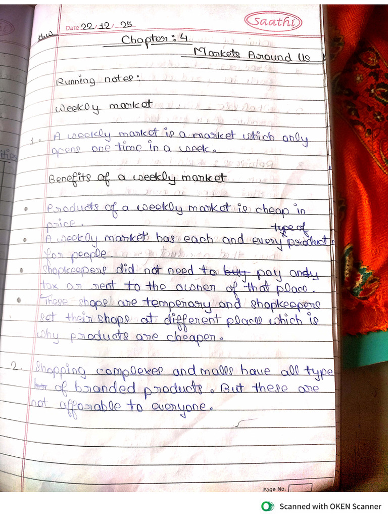 Market Around Us. Class 7 | PDF