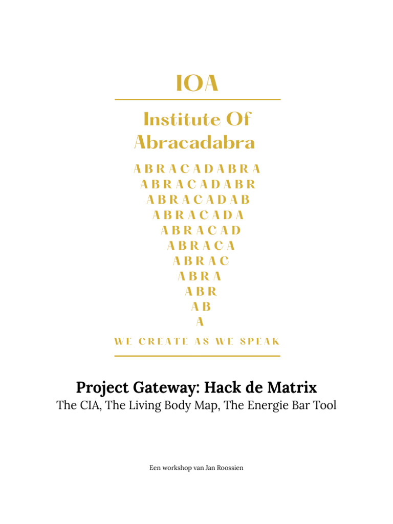 Project Gateway Hack de Matrix | PDF