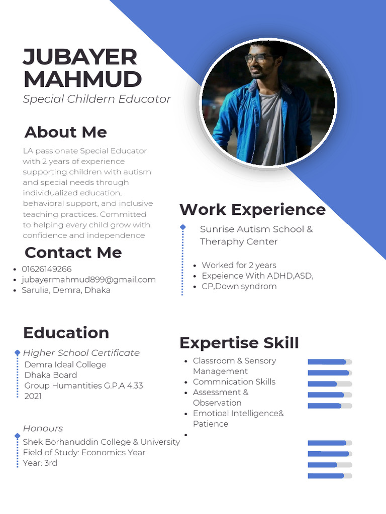 Jubayer CV Resume | PDF