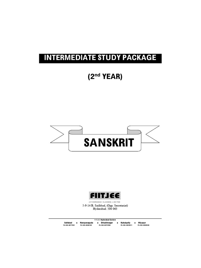 Open Open Second Year Study Package - FIITJEE - 2019 - 2020 With Title ...
