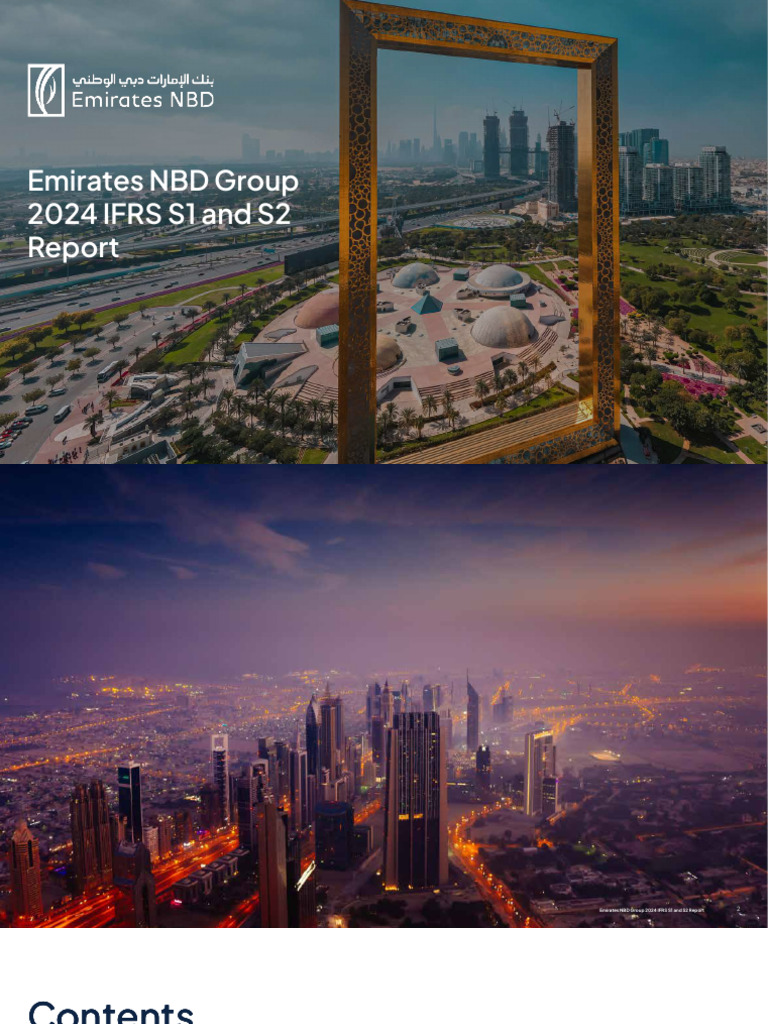 emirates_nbd_group_2024_ifrs_s1_s2 | PDF | Business | Business Economics