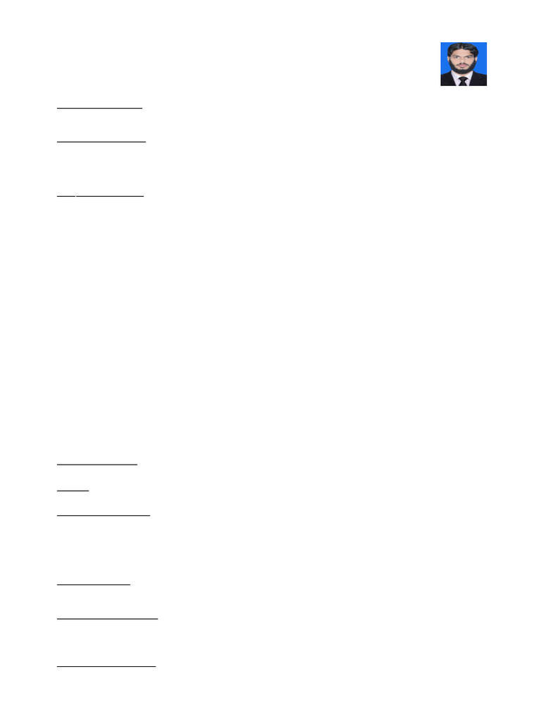 Mahmood Ashraf_Professional Resume – 03 | PDF
