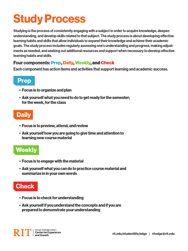 EDGE Study Process 091125 v2 01 | PDF