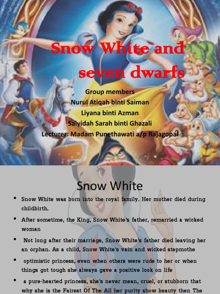 Presentation1 Snow White | PDF | Snow White