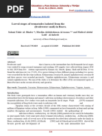 Types of Cercariae with Examples | PDF | Zoology