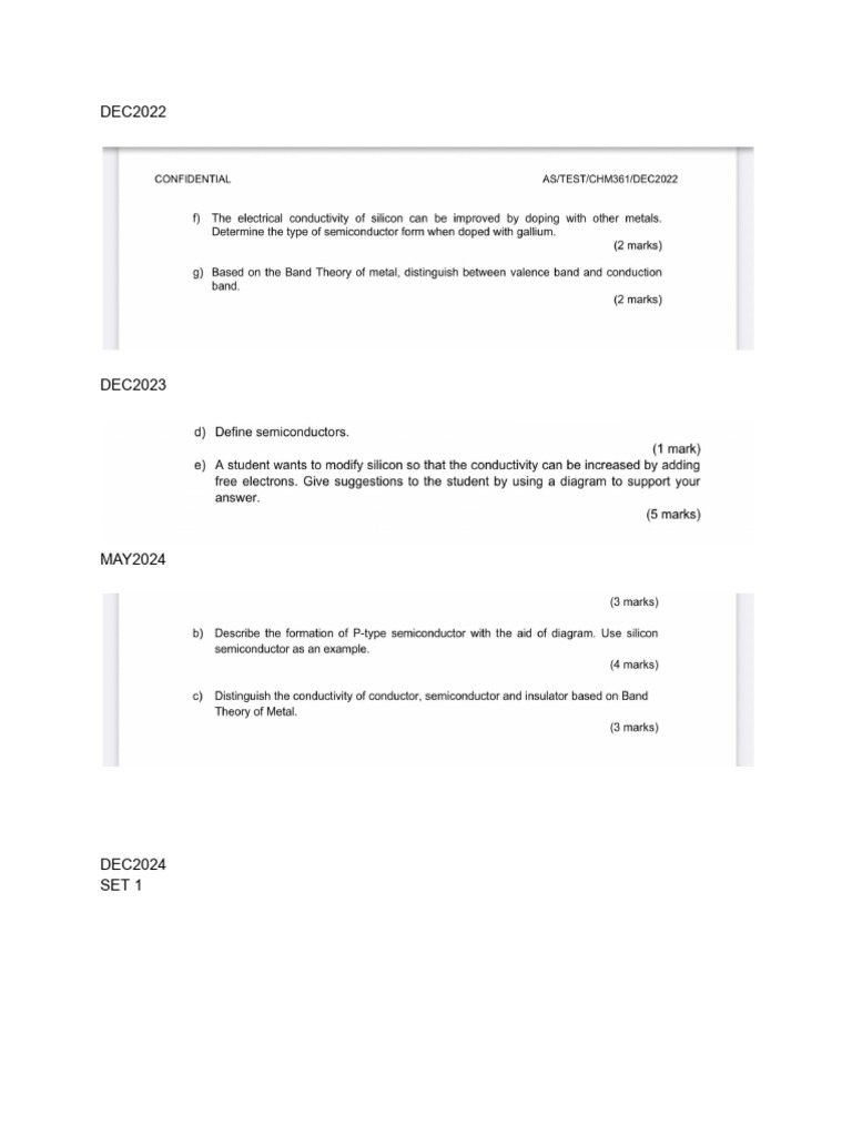 Past Test Chap 4 Chm361 | PDF