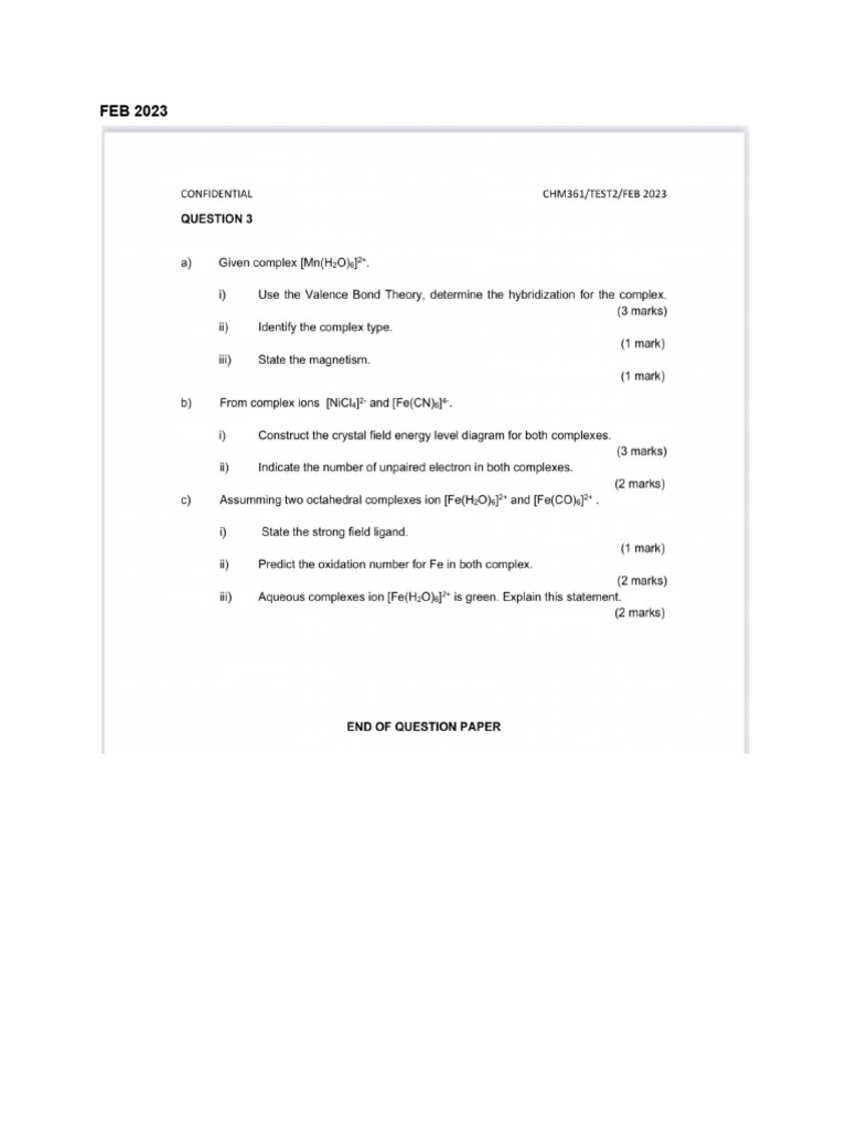 Past Test Chap 7 | PDF