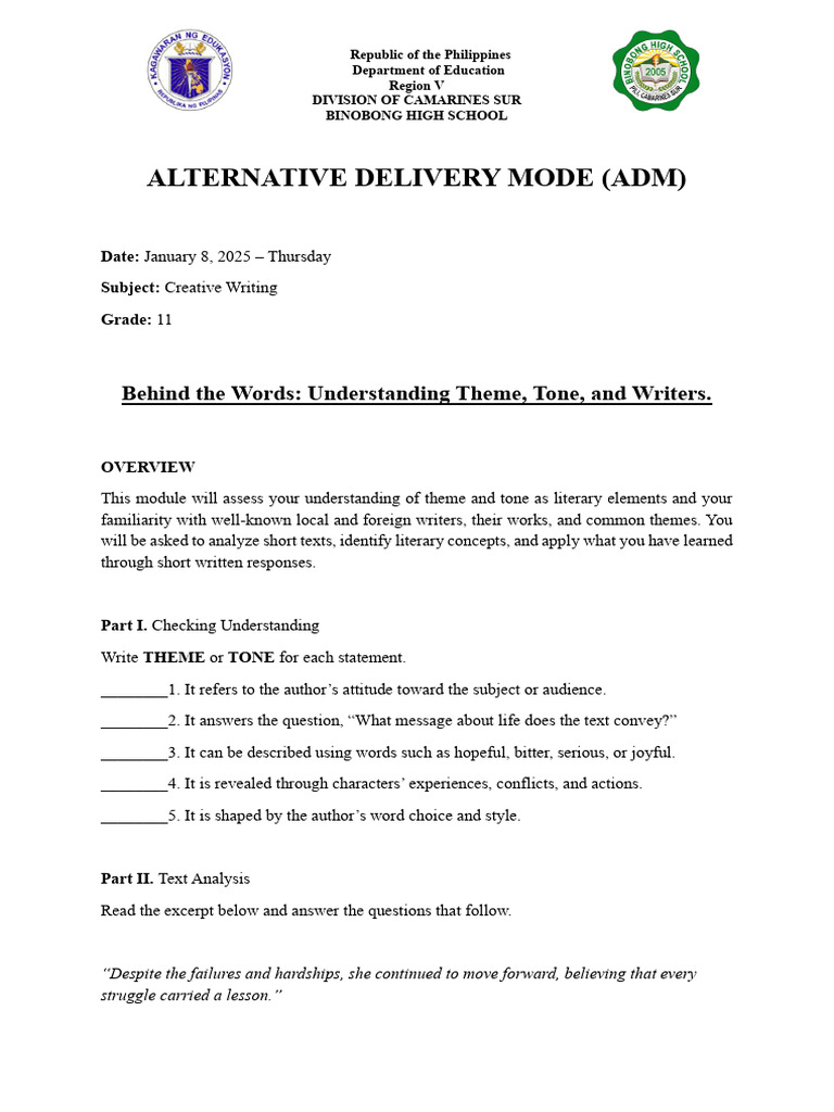 Adm CW January 8 2026 | PDF