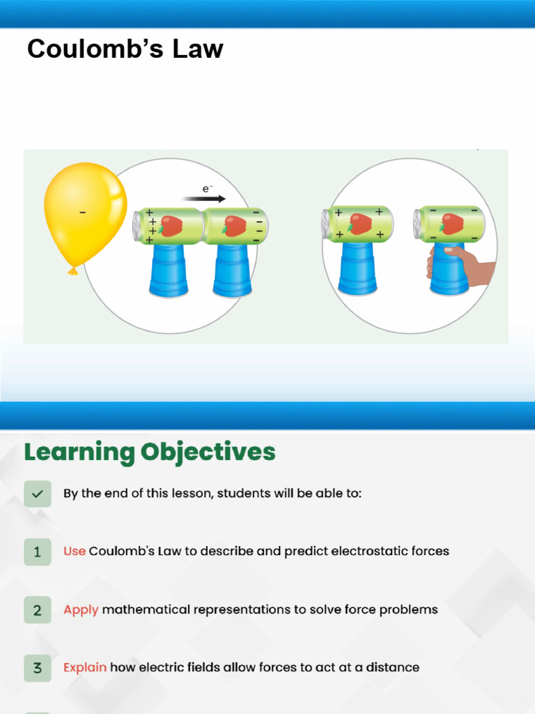 coulomb's law | PDF
