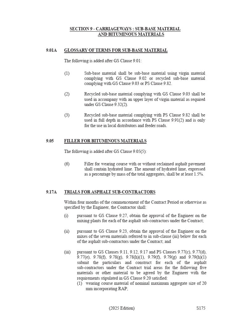 Edp-2025 Term Ps Section 9 | PDF | Concrete | Road Surface