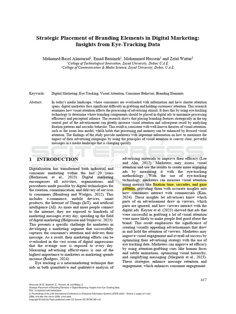 Strategic Placement of Branding Elements in Digital Marketing | PDF ...