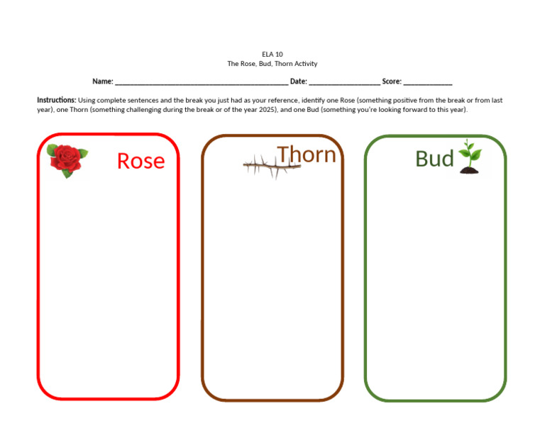 Rose Thorn Bud | PDF