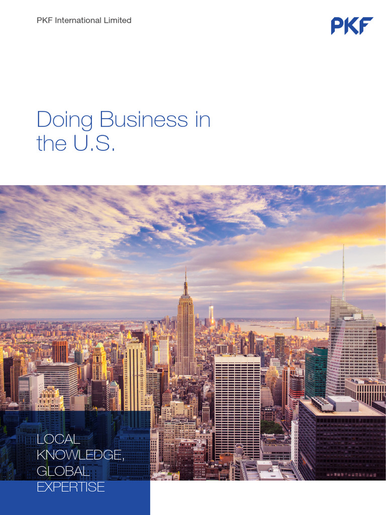 Doing Business in The Us | PDF | Limited Liability Company | Partnership