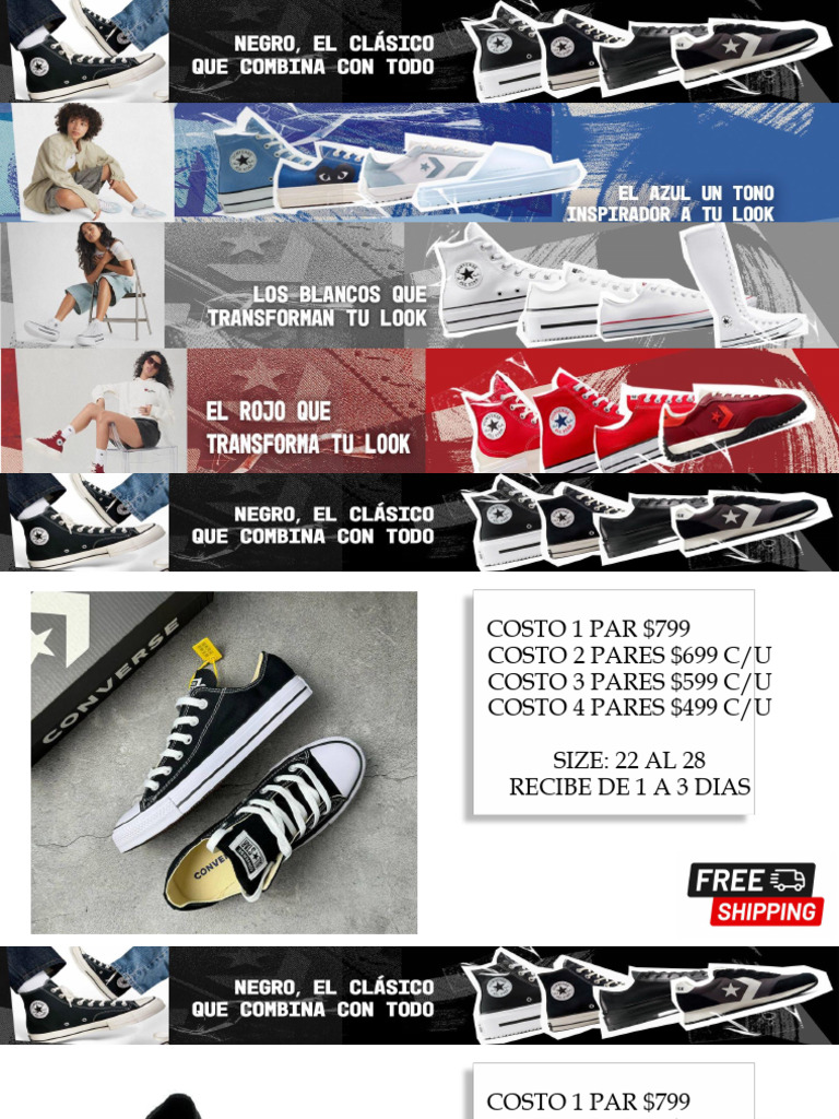 CATALOGO CONVERSE | PDF