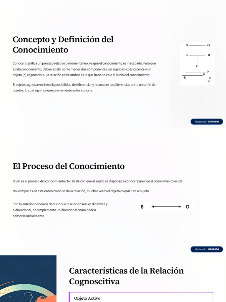Concepto y Definicion Del Conocimiento | PDF | Conocimiento | Teoría