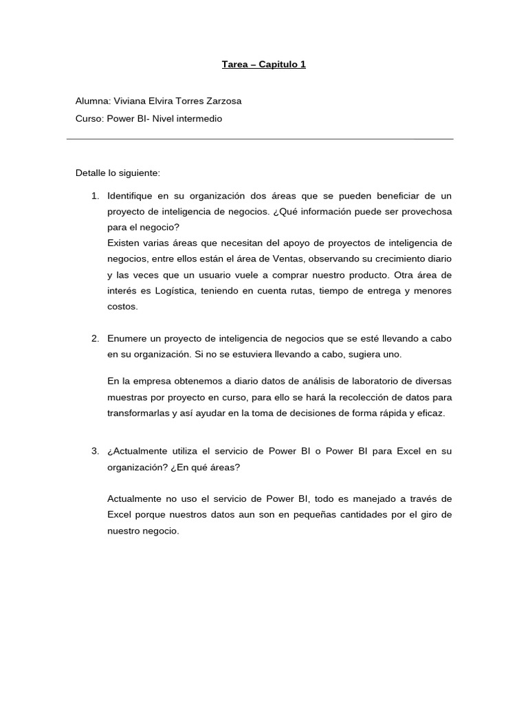 Tarea Capitulo 1-Viviana Torres | PDF