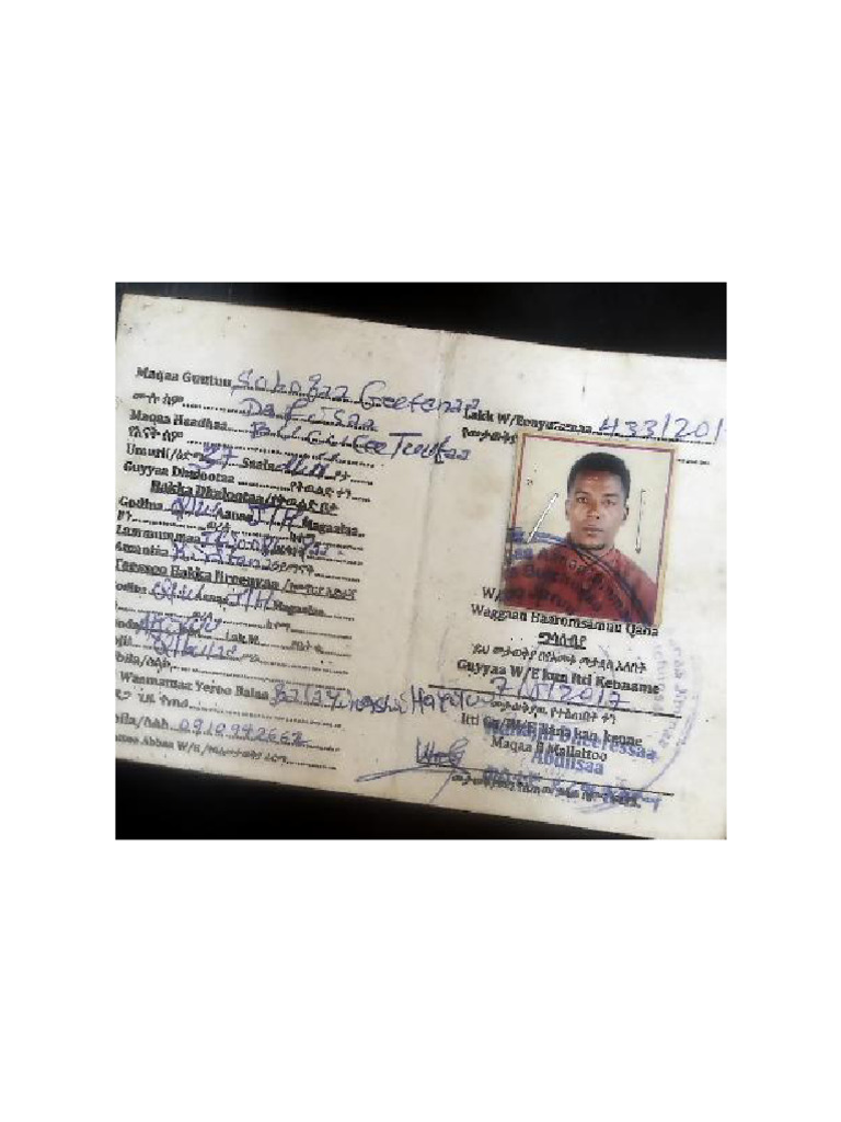 Proof of Identity | PDF
