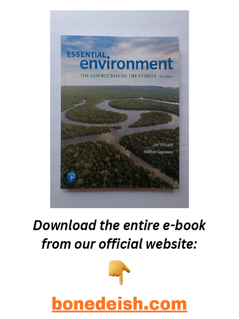 Essential Environment The Science Behind The Stories 6th Edition PDF | PDF