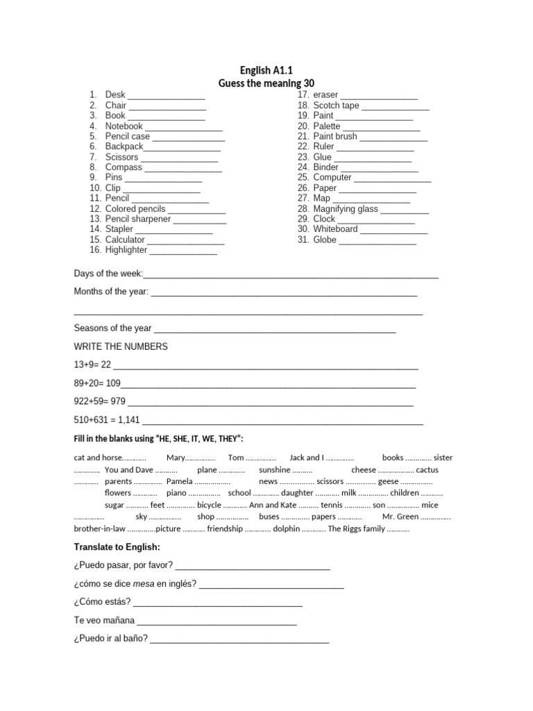 QUIZ 2 Basic Vocab | PDF