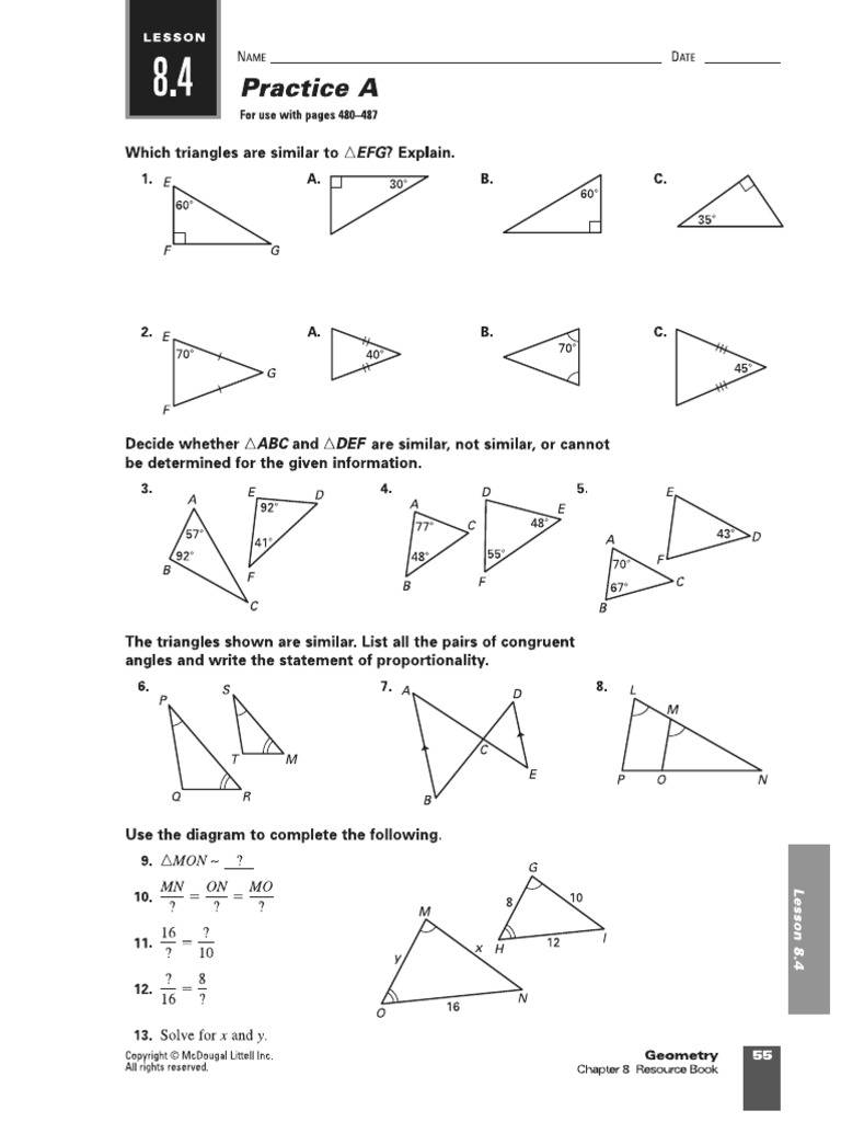 Peyton Gaudet - Geometry - Section 8-4 - Homework (1) | PDF