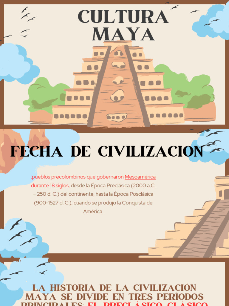 Cultura Maya | PDF | Civilización maya | Pueblos mayas